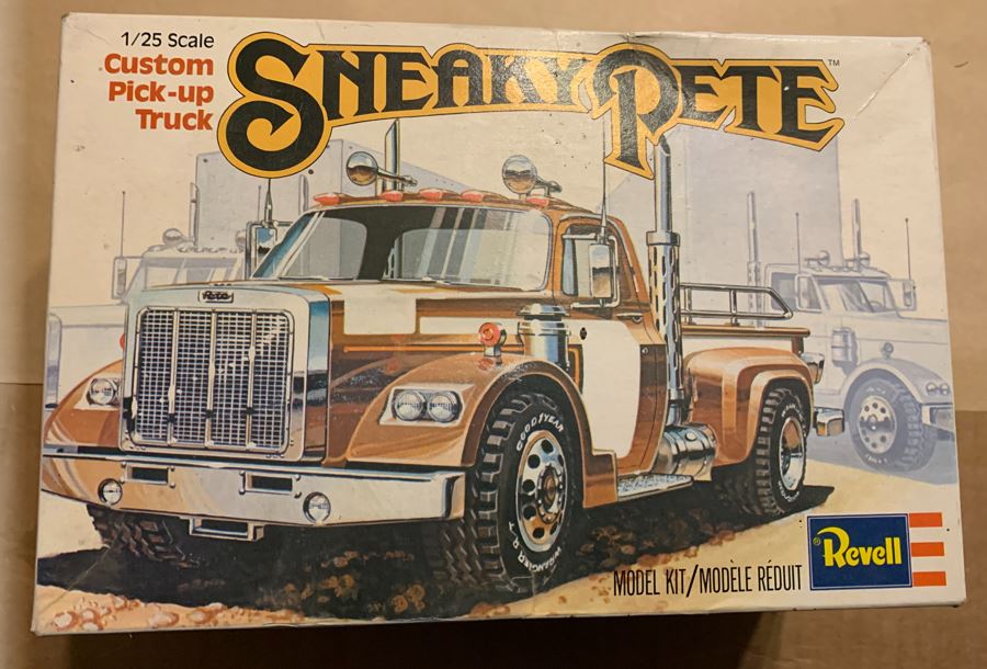 X-RAY: SNEAKY PETE – Custom Pickup Truck 1/25, Revell | The Model Car ...