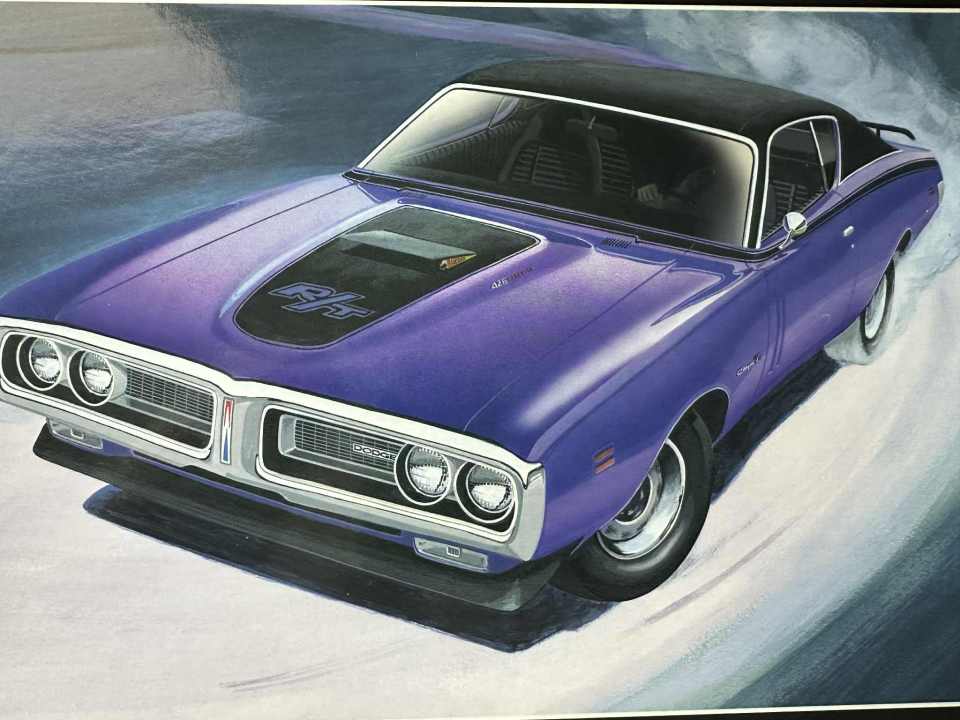 X-RAY (XL): *NEW RELEASE* 1971 Dodge Charger R/T, AMT 1/25 | The Model ...